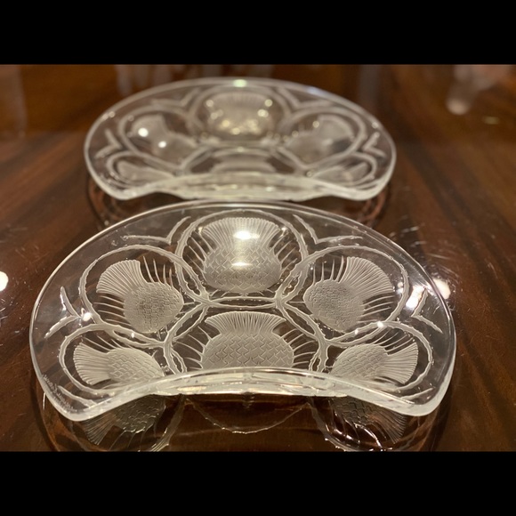 Lalique | Dining | Lalique Crescent Plate Marked Lalique France | Poshmark